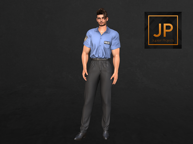 Second Life Marketplace - 02.[Since1975] Freeze! Police - Suit RARE